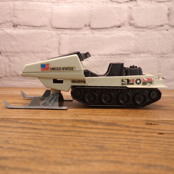 Hasbro | Toys | Hasbro Gi Joe Polar Bear Skimobile Vintage Vehicle Toy ...